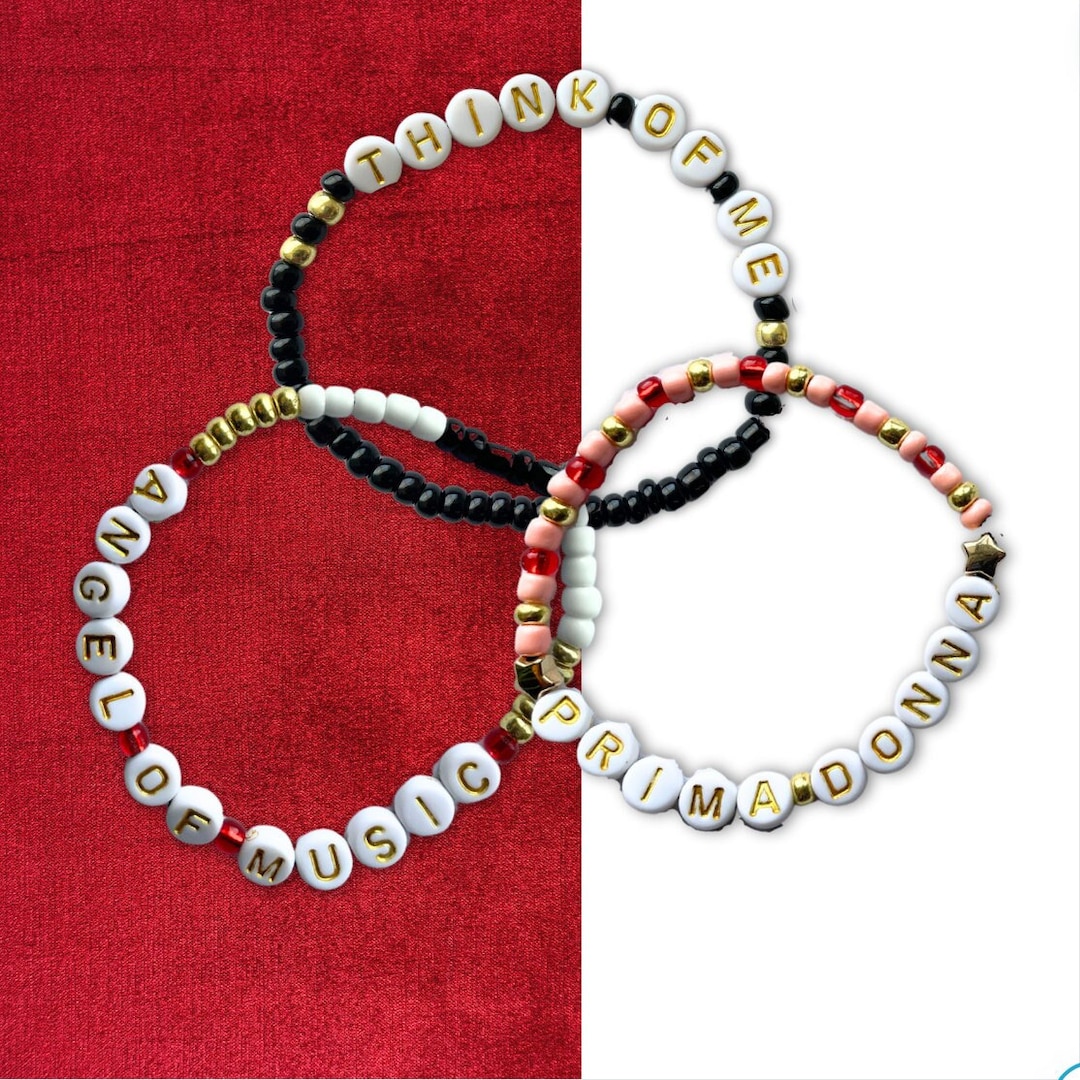 Phantom of the Opera Friendship Bracelet Set - Broadway - Theatre ...