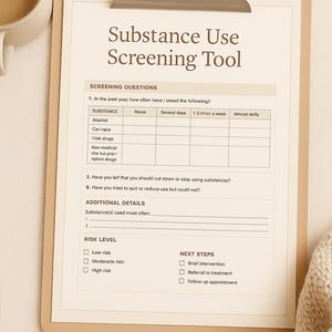 Substance Use Screening Tool | Addiction Assessment | Alcohol & Drug ...