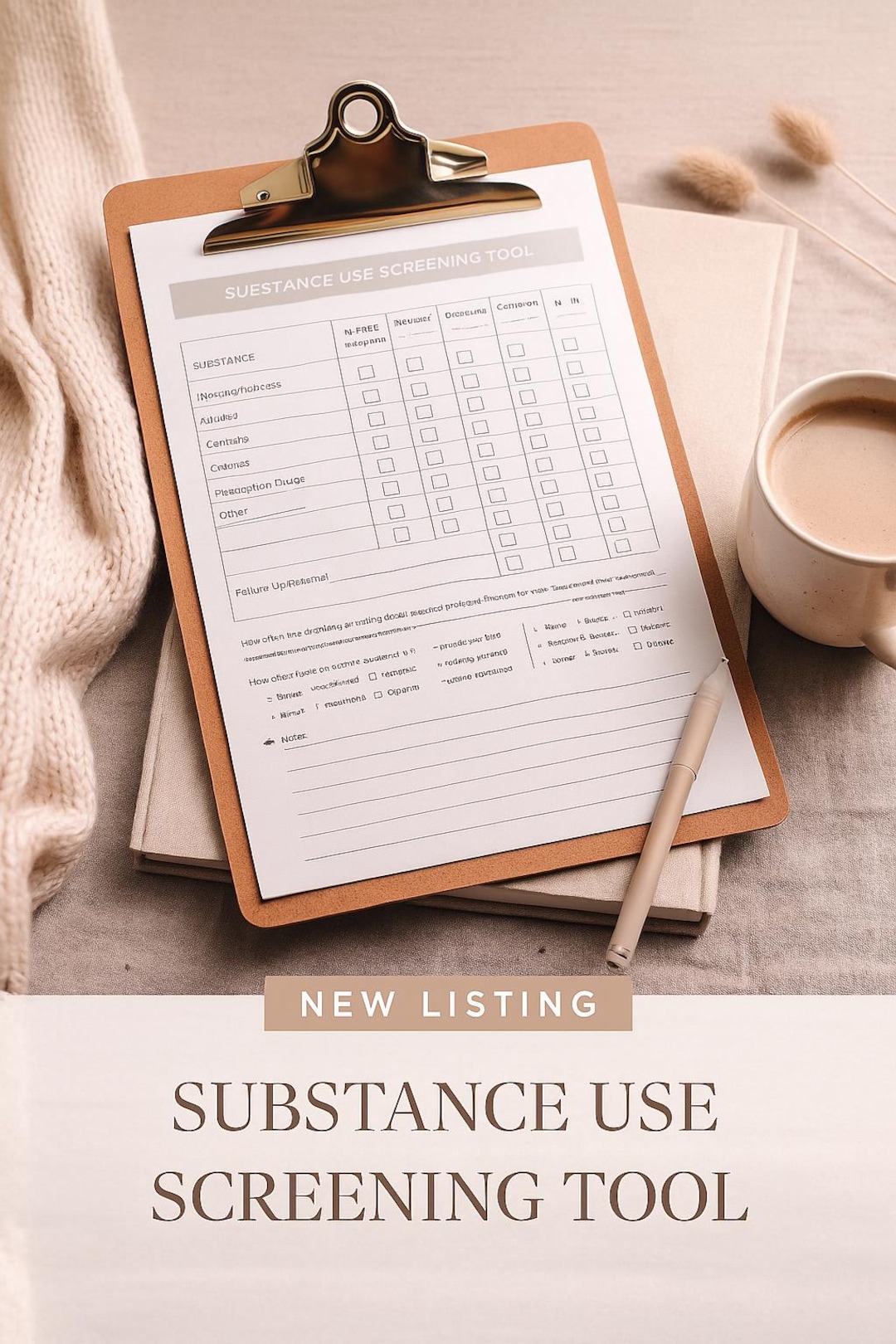 Substance Use Screening Tool | Addiction Assessment | Alcohol & Drug ...