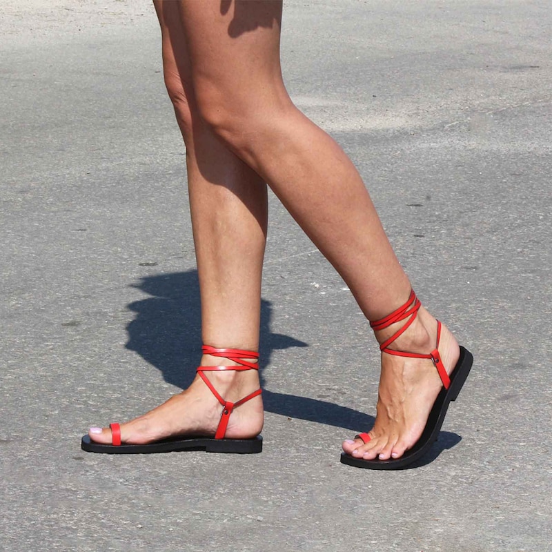 Lace up Sandals - Etsy