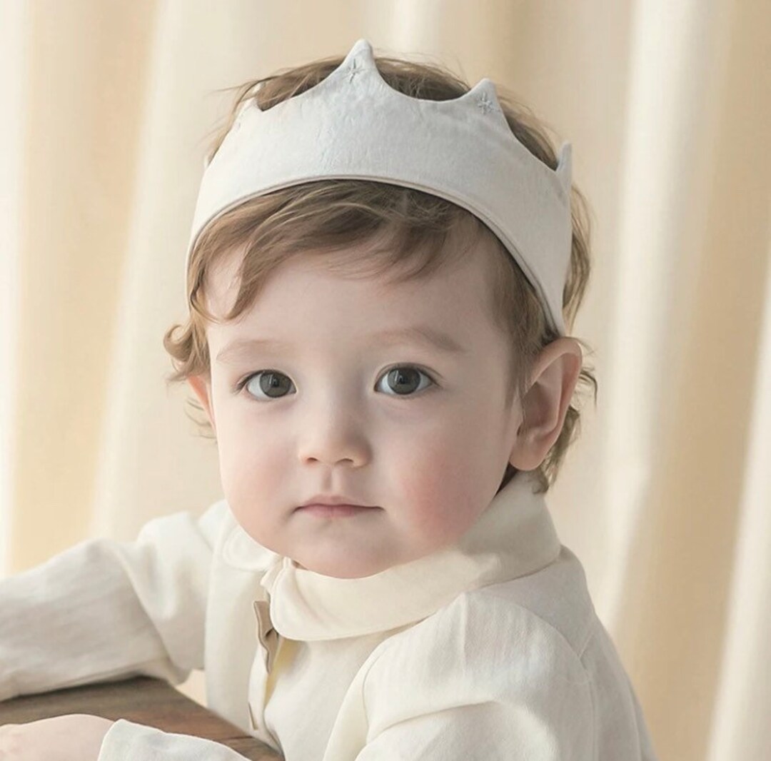 Baby Crown, Baby Photo Props, Baby Headband, First Birthday, Crown ...