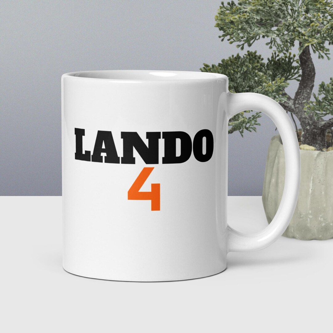 Lando Norris Formula 1 Mug, Formula 1 Racing Fan Mug - Etsy