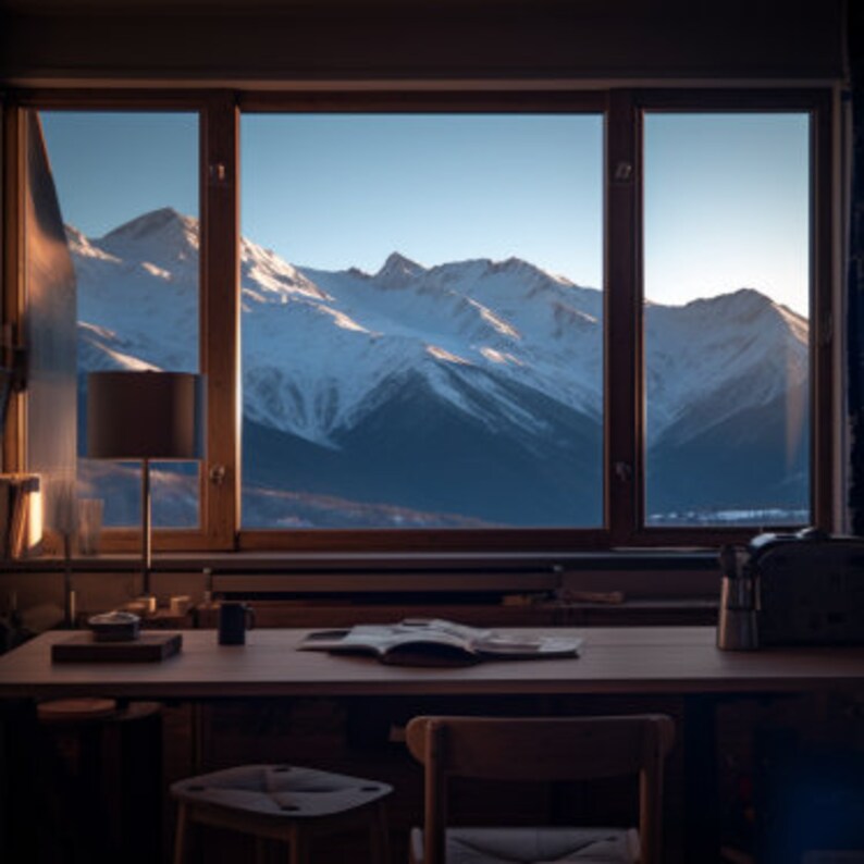 10 Stunning Window View Zoom Backgrounds - Etsy