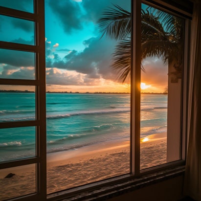 10 Stunning Window View Zoom Backgrounds - Etsy