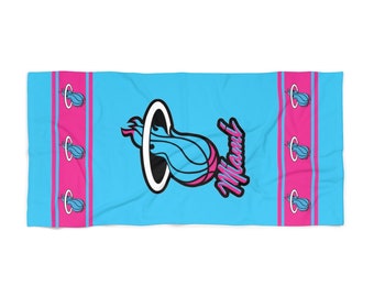 Miami Beach Towel - Etsy