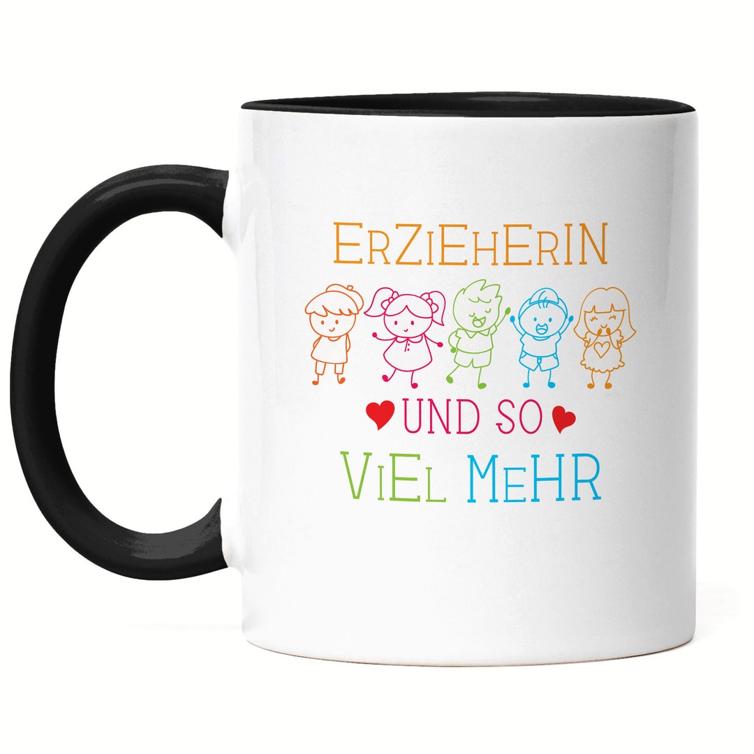 Educator and so Much More Mug Black Gift Educator Childminder ...