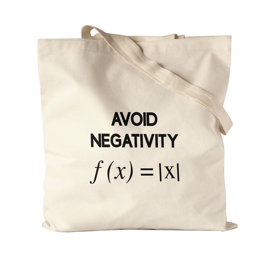 Avoid Negativity Jute Bag Cloth Bag Canvas Funny Gift Idea ...