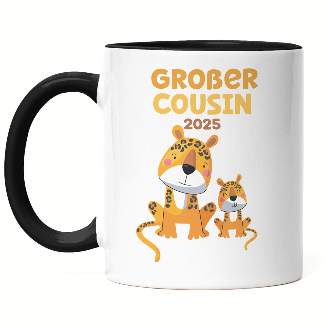 Big Cousin 2025 Cup Black Lions Cousin Family Love Love Security ...