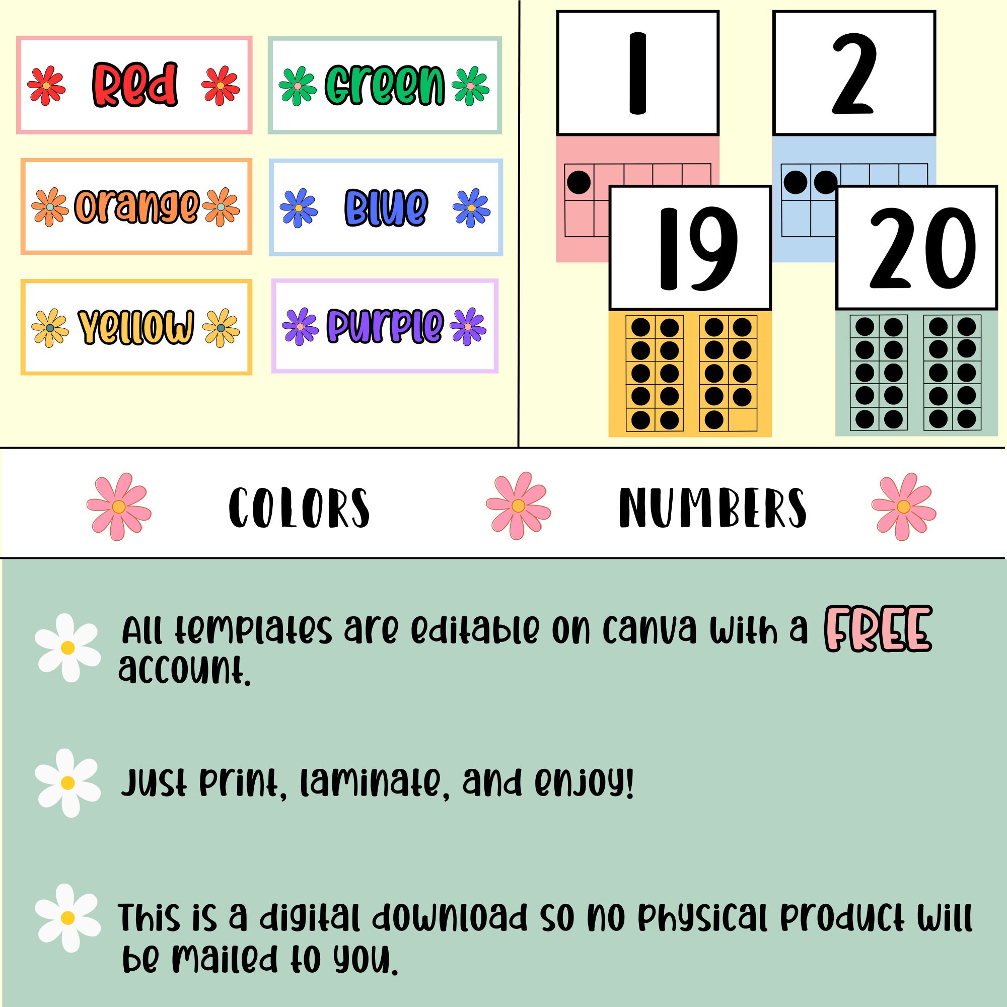 Calm Boho Classroom Decor Bundle - Etsy