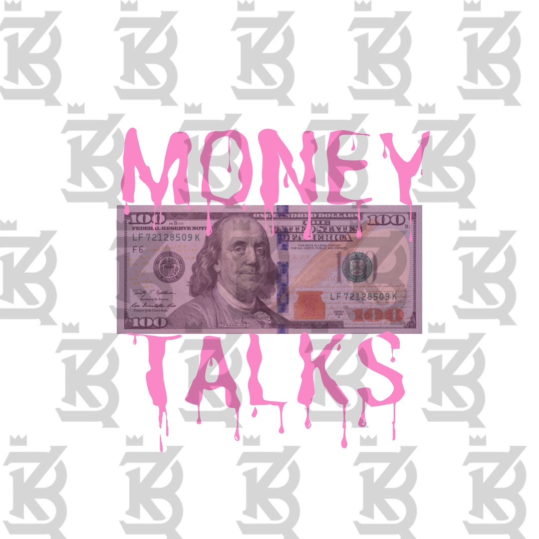 Pink Money Talks SVG - Etsy