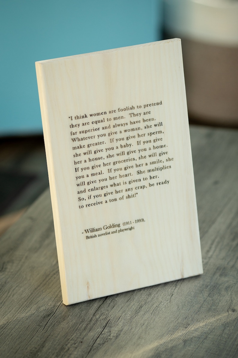 Your Handwritten Personalized Message, Custom Engraved Wood Plaque ...
