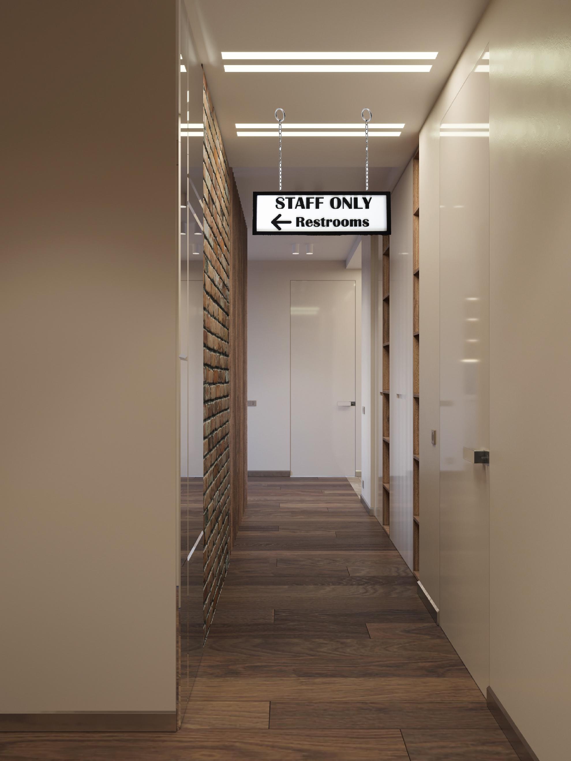 Staff Restroom Sign / Business Bathroom Sign /cashless Sign / Hanging ...