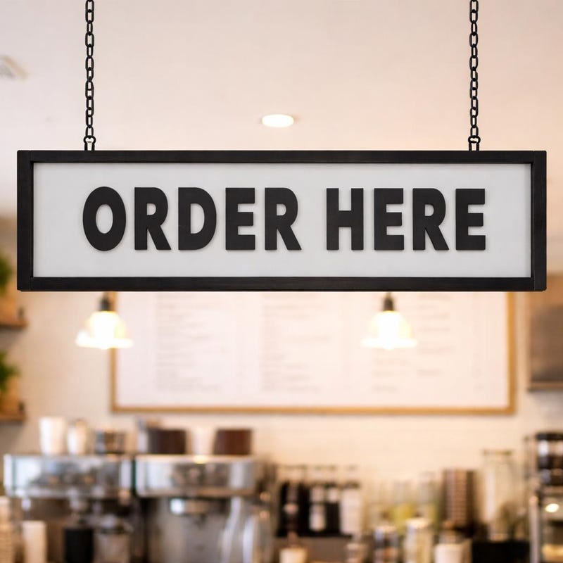 Order Here Sign - Etsy
