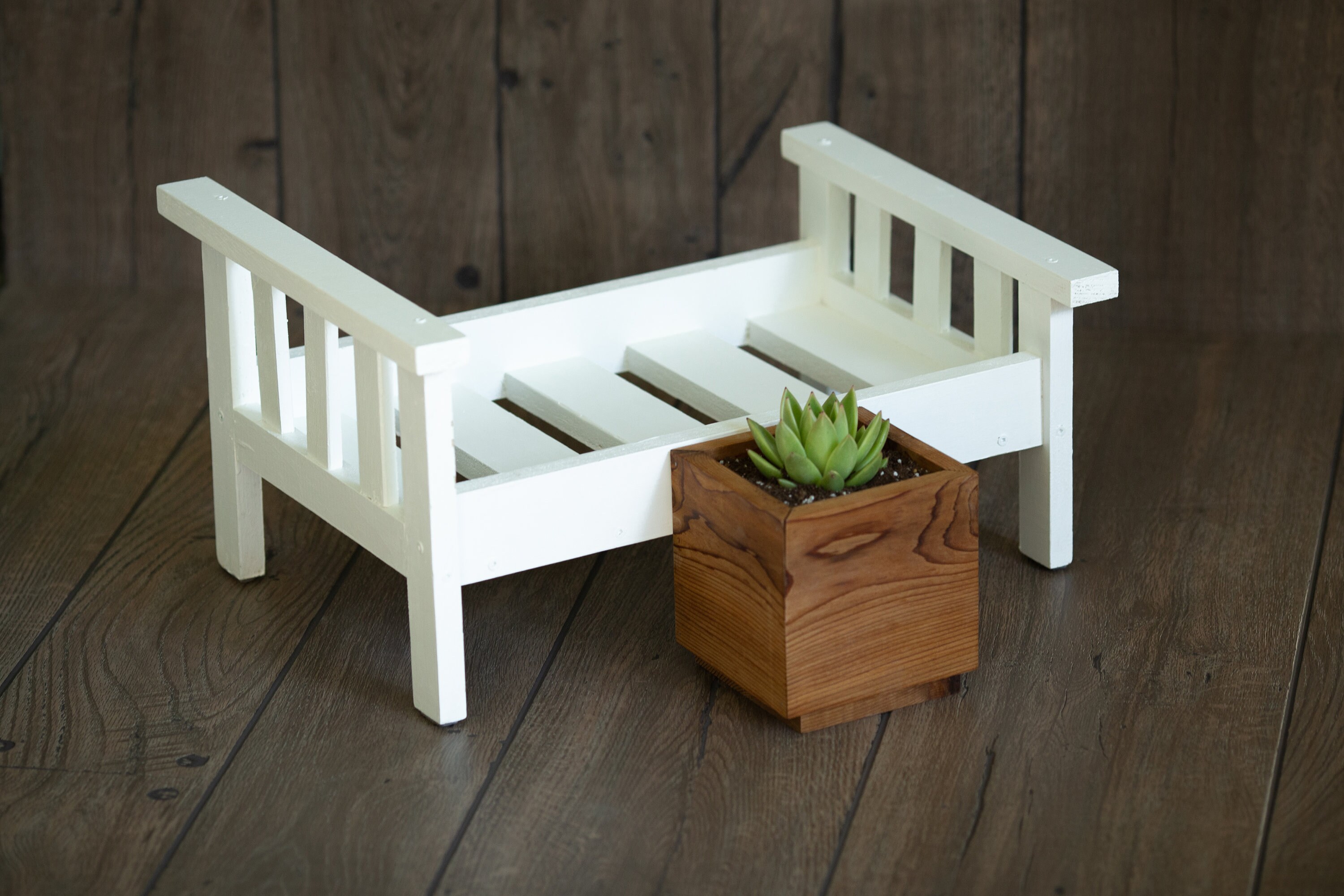 Newborn Bed Wooden Prop Newborn Photo Props Bed Prop White - Etsy Canada