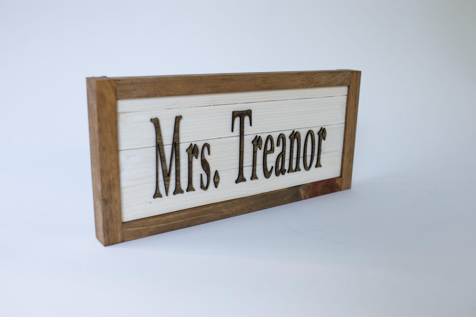 Teacher Name Sign, 3D Classroom Name Sign, Teacher Desk Sign, End of ...