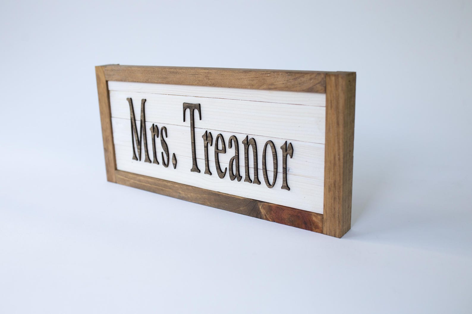 Teacher Name Sign, 3D Classroom Name Sign, Teacher Desk Sign, End of ...