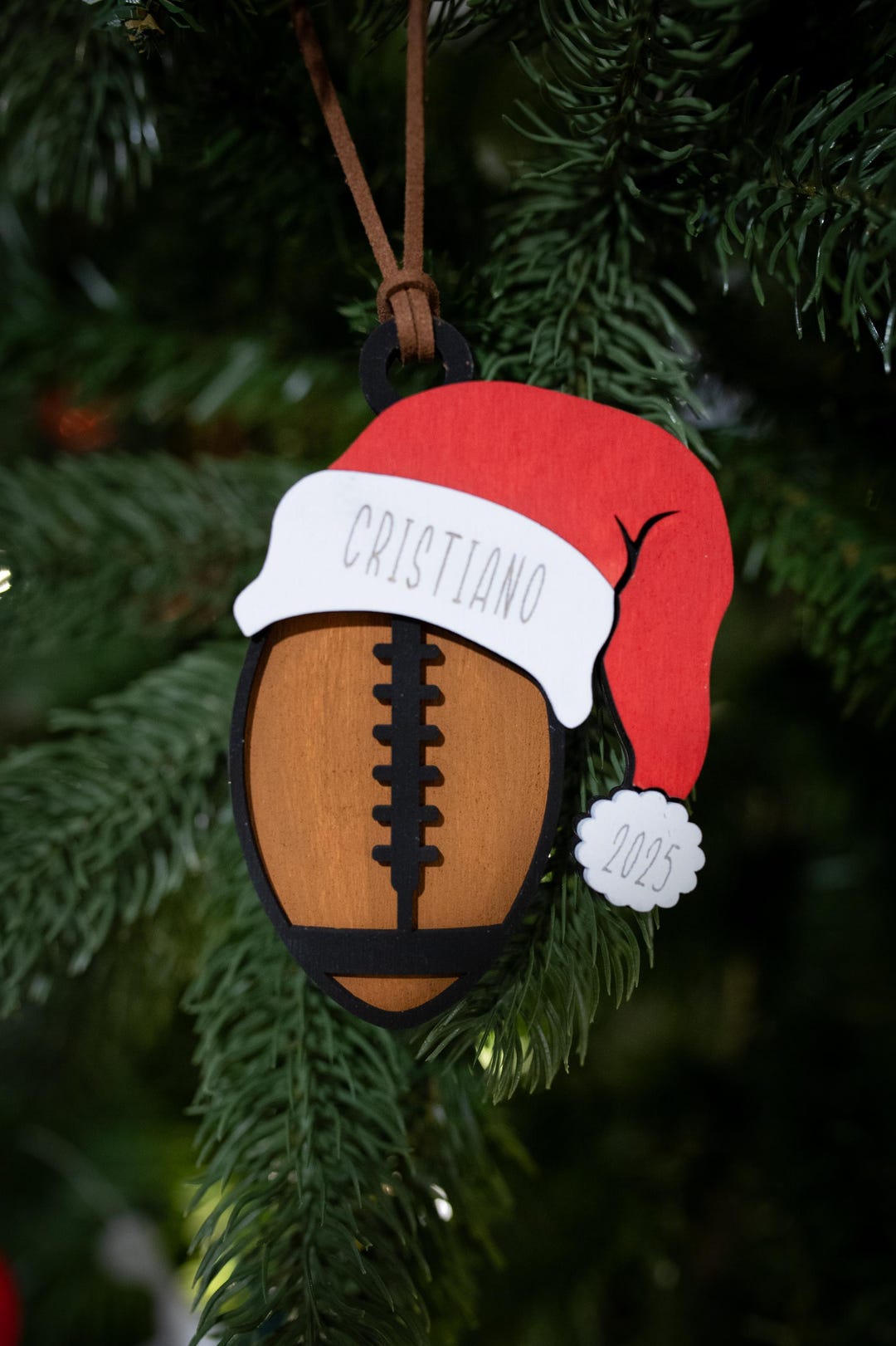 Personalized Sports Christmas Ornaments • Custom Athlete Gift • Coach ...
