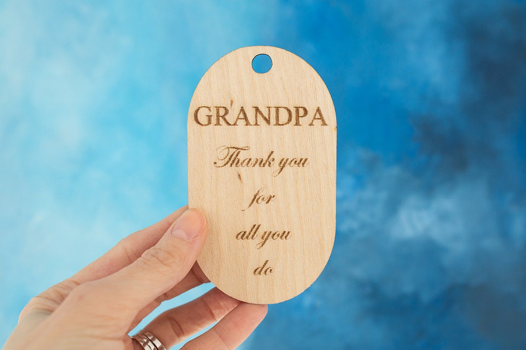 Personalized Laser Engraved Grandmother, Fathers Day, Mothers Day, Bag ...