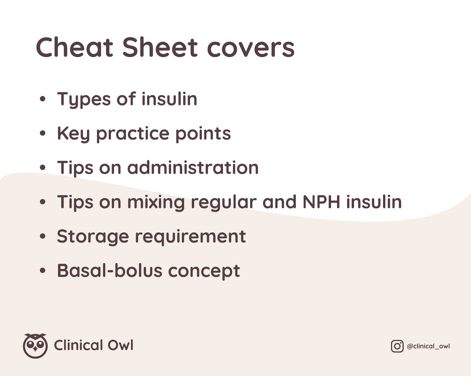 Insulin | Cheat Sheet | Pharmacology | Nursing, Medical, Pharmacy ...