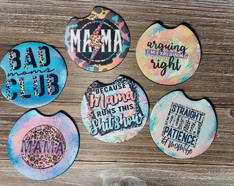 Funny Mom Coasters - Etsy