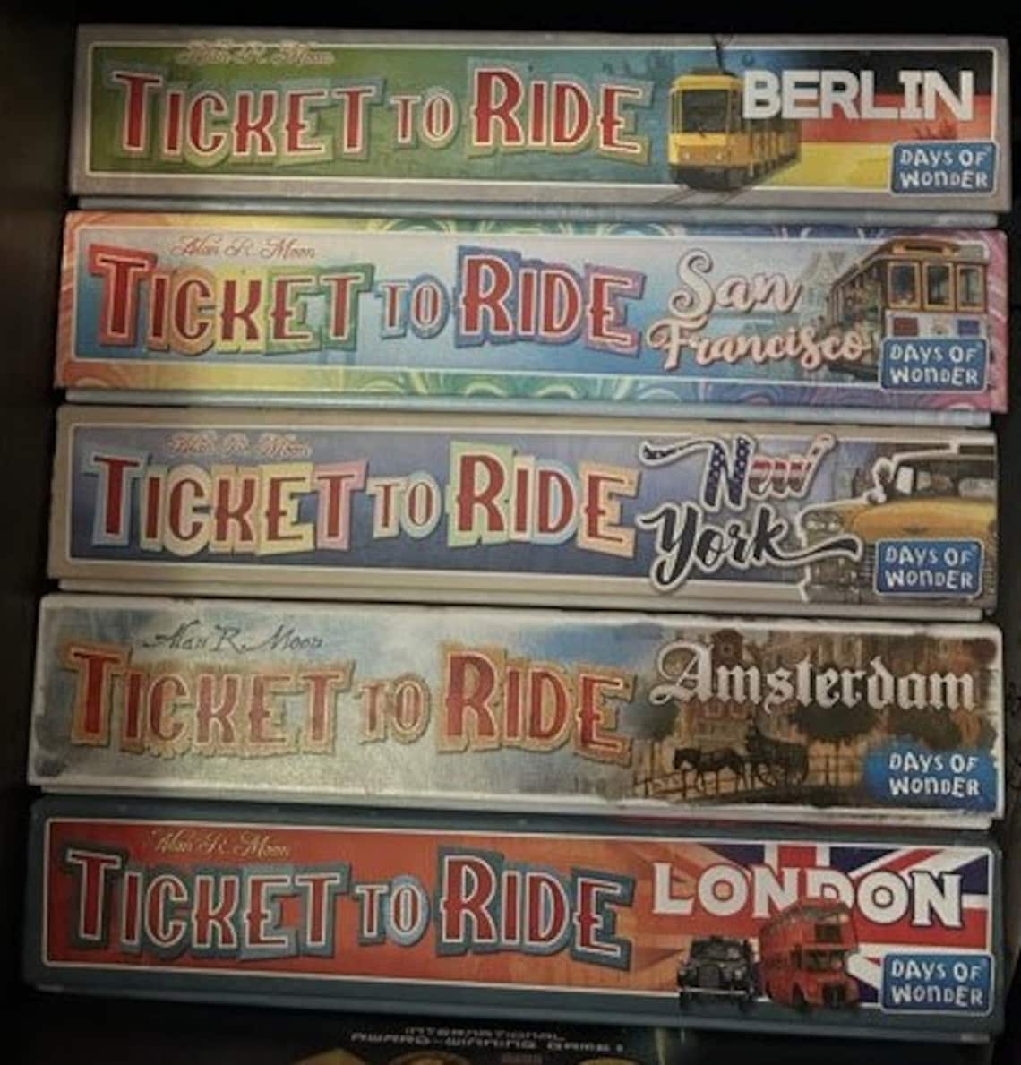 A - Ticket to Ride - Score Sheets - Current Versions - Etsy