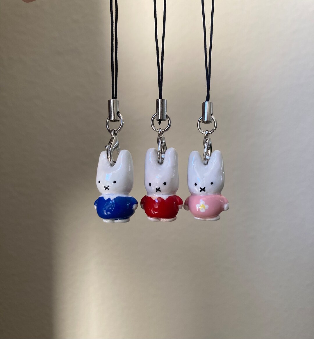 Miffy Phone Charms - Etsy