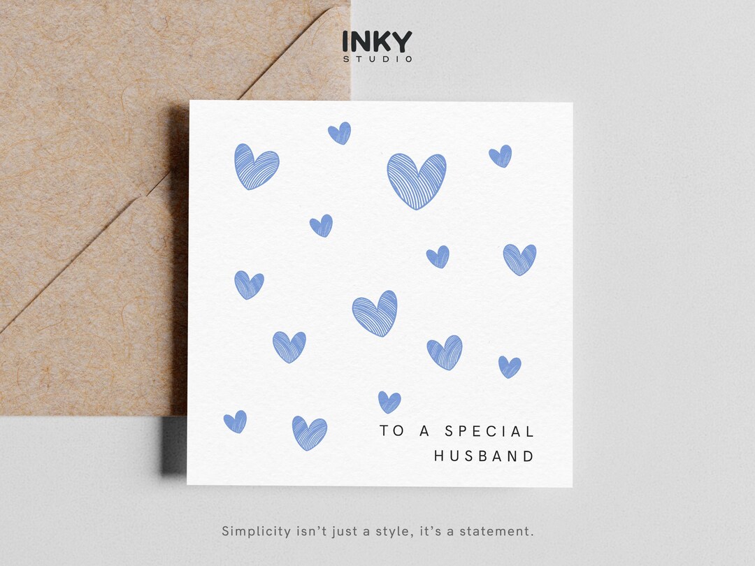 Special Husband Birthday Card - Customised Card, Birthday Card for ...