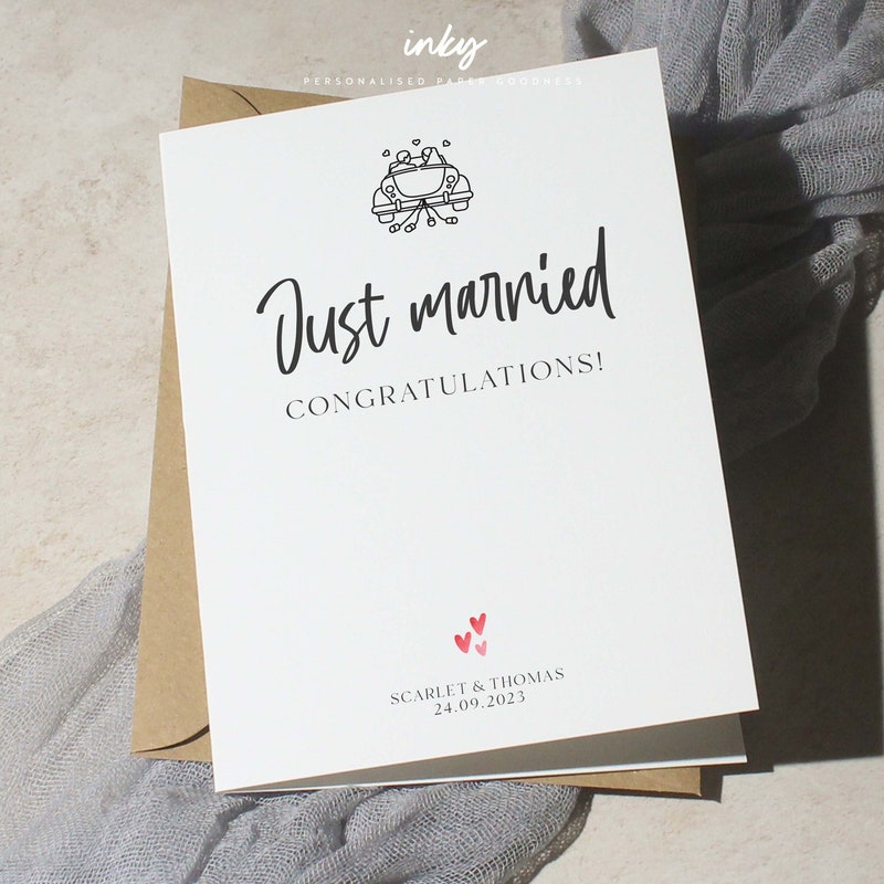 Wedding Card Congratulations - Etsy