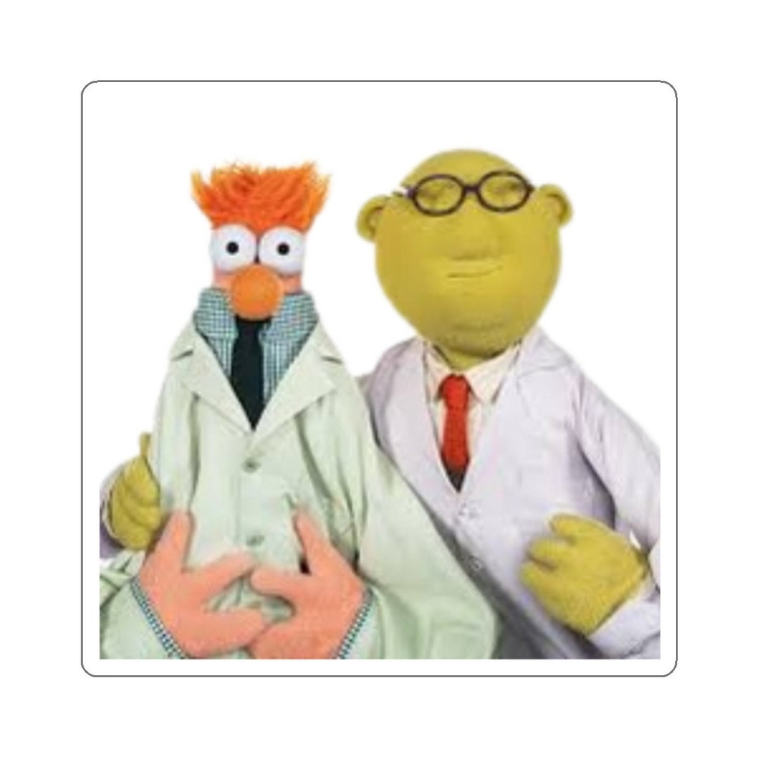 Bunsen and Beaker Kiss-cut Stickers - Etsy