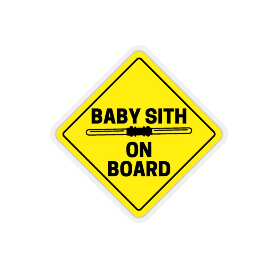 Baby Sith on Board Kiss-cut Stickers - Etsy
