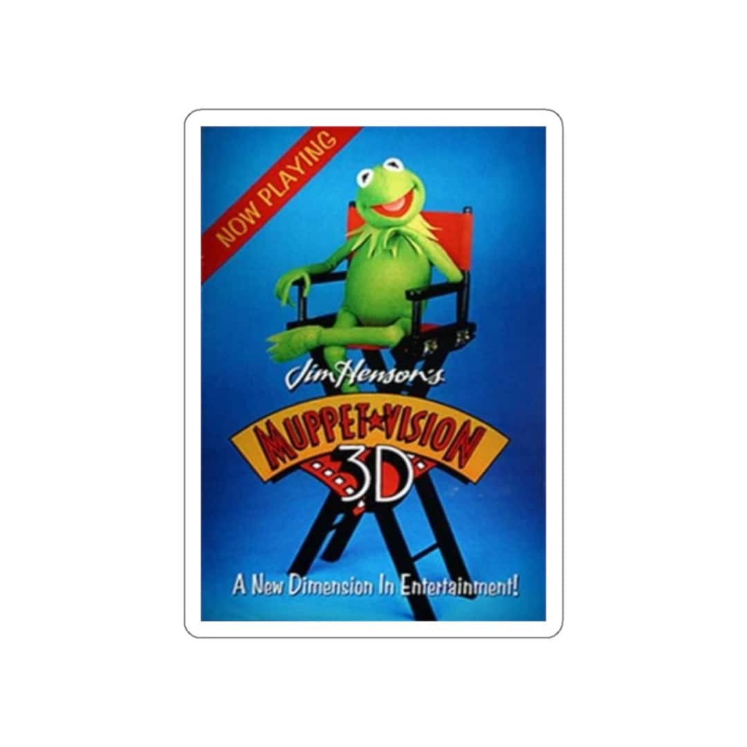 Muppet Vision 3D Poster Kiss-cut Stickers - Etsy