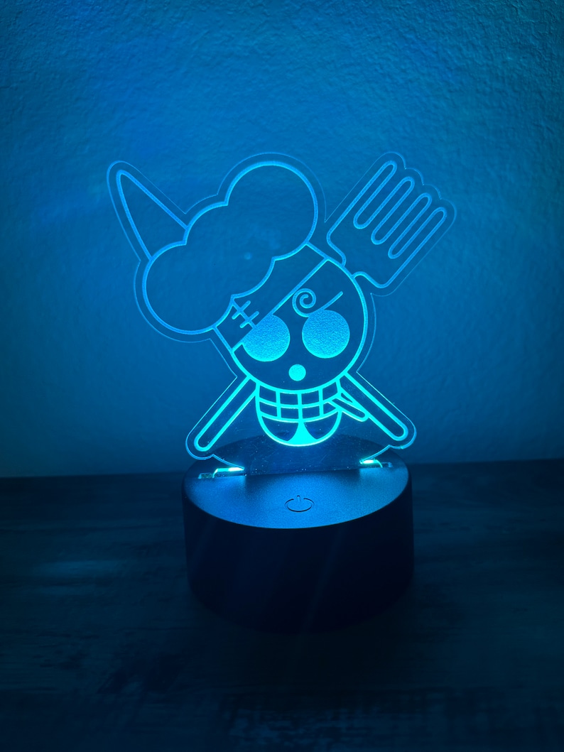 One Piece Sanji LED Light One Piece Lamp Vinsmoke Sanji Lamp One Piece ...