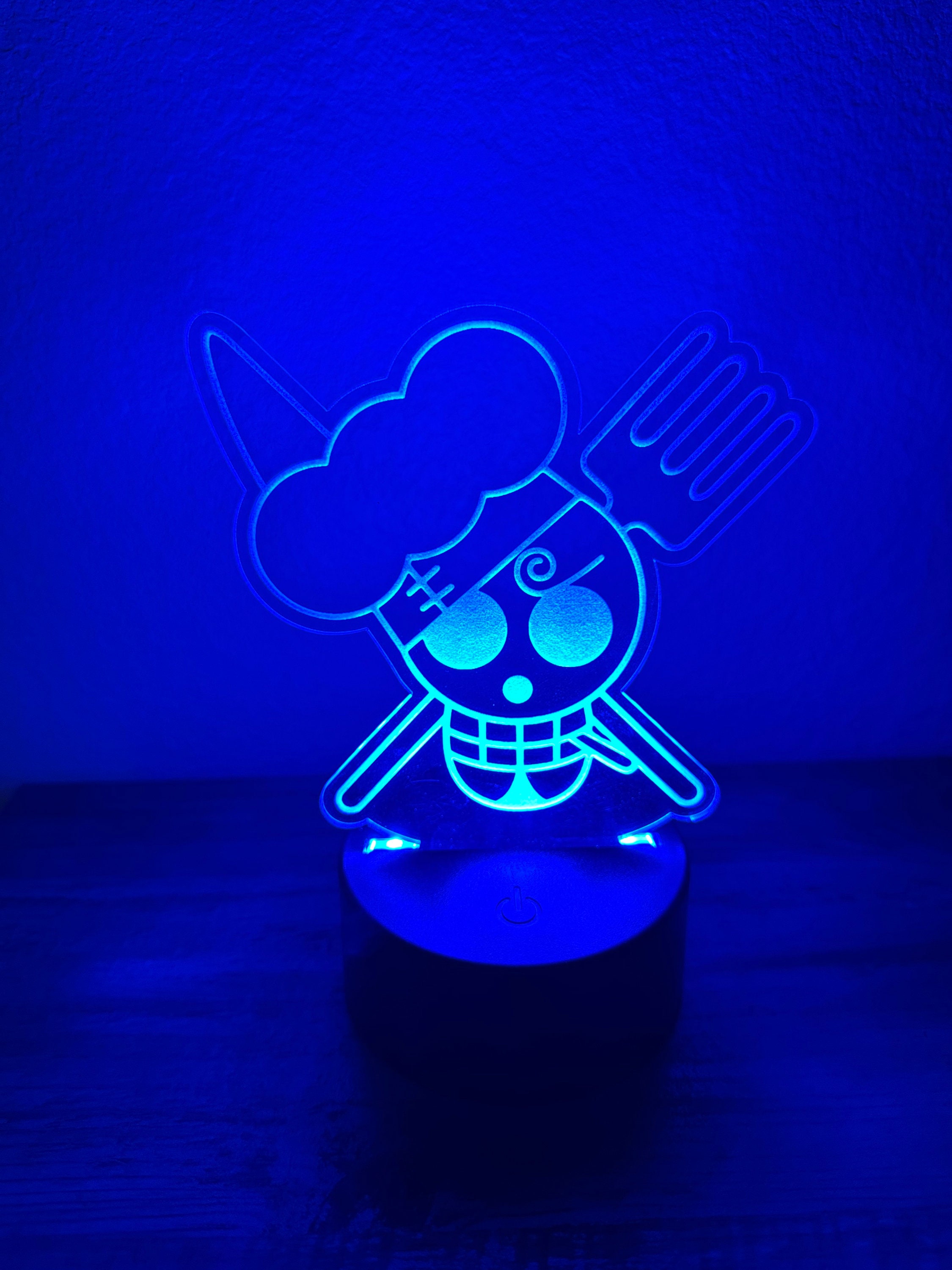 One Piece Sanji LED Light One Piece Lamp Vinsmoke Sanji Lamp One Piece ...