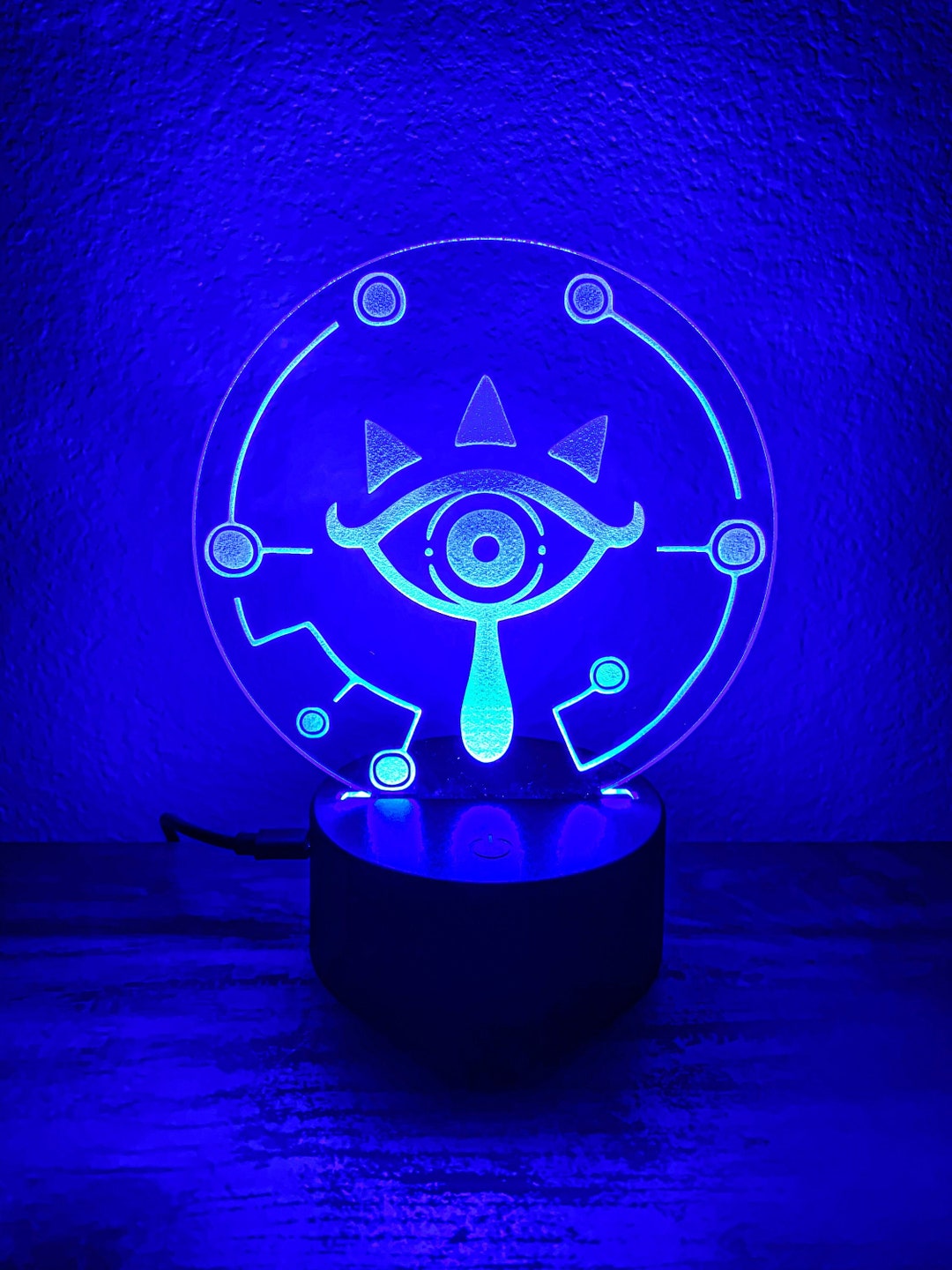 Sheikah Slate LED Lamp Breath of the Wild Zelda Gifts Zelda Lamp - Etsy