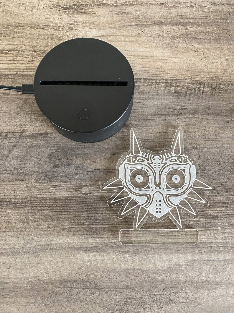 Zelda Lamp Majora's Mask Lamp LED Light Video Game Lamp Zelda Gifts ...