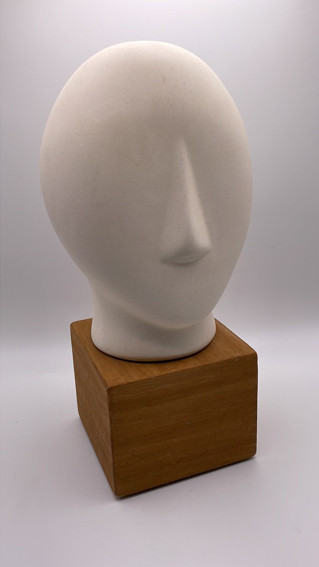Vintage Mid Century Cycladic Head Sculpture - Etsy UK
