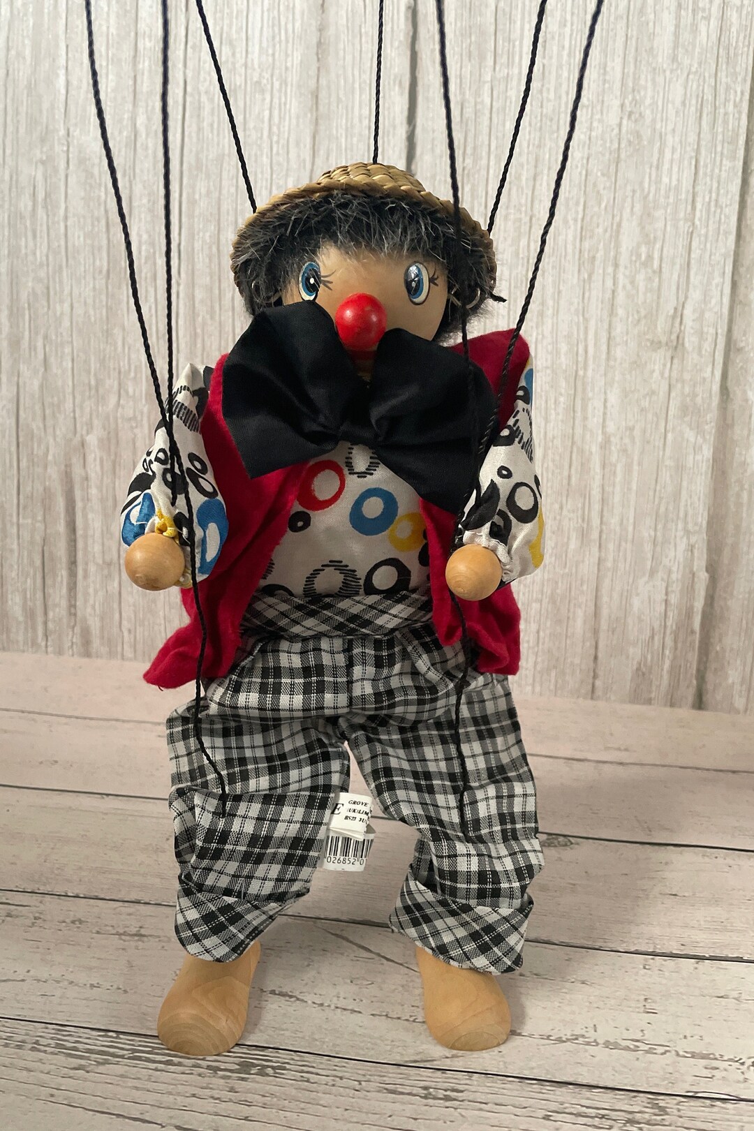 Vintage Marionette Clown Puppet by Grove International. New in Box - Etsy