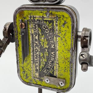 Handmade Unique Upcycled Vintage Robot - Etsy UK