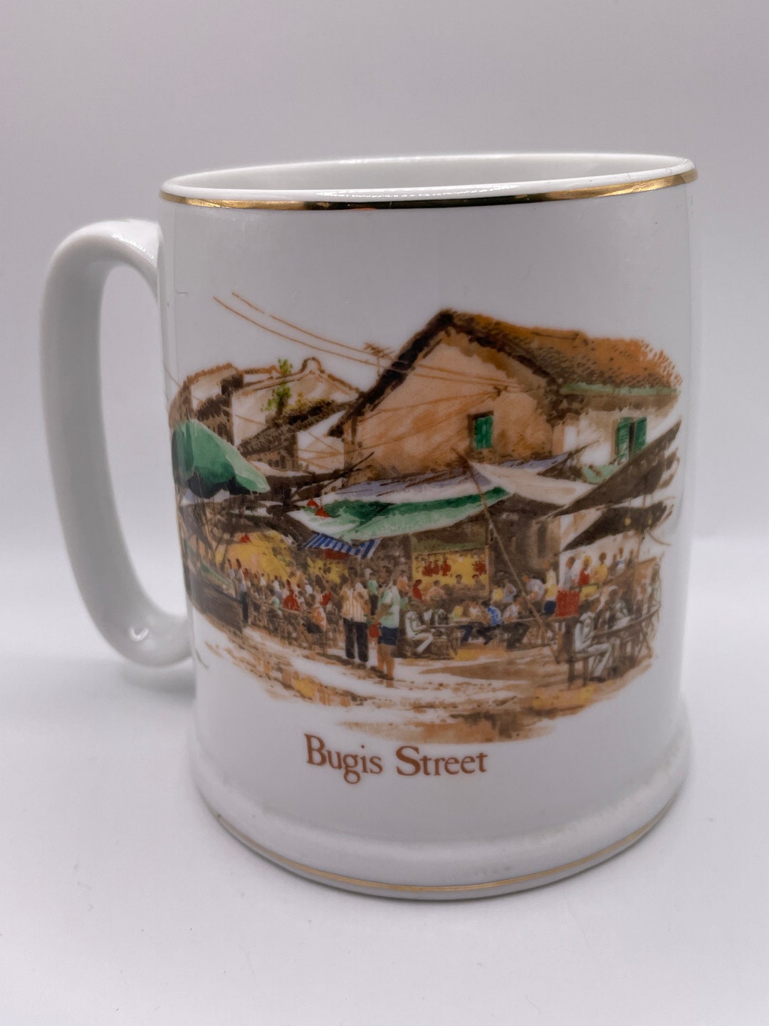 Vintage Tiger Beer Mug. Bugis Street. - Etsy