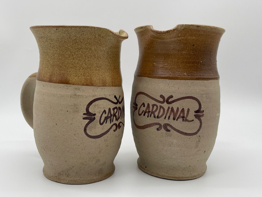 Vintage Stoneware ‘cardinal’ Bar Jug - Etsy