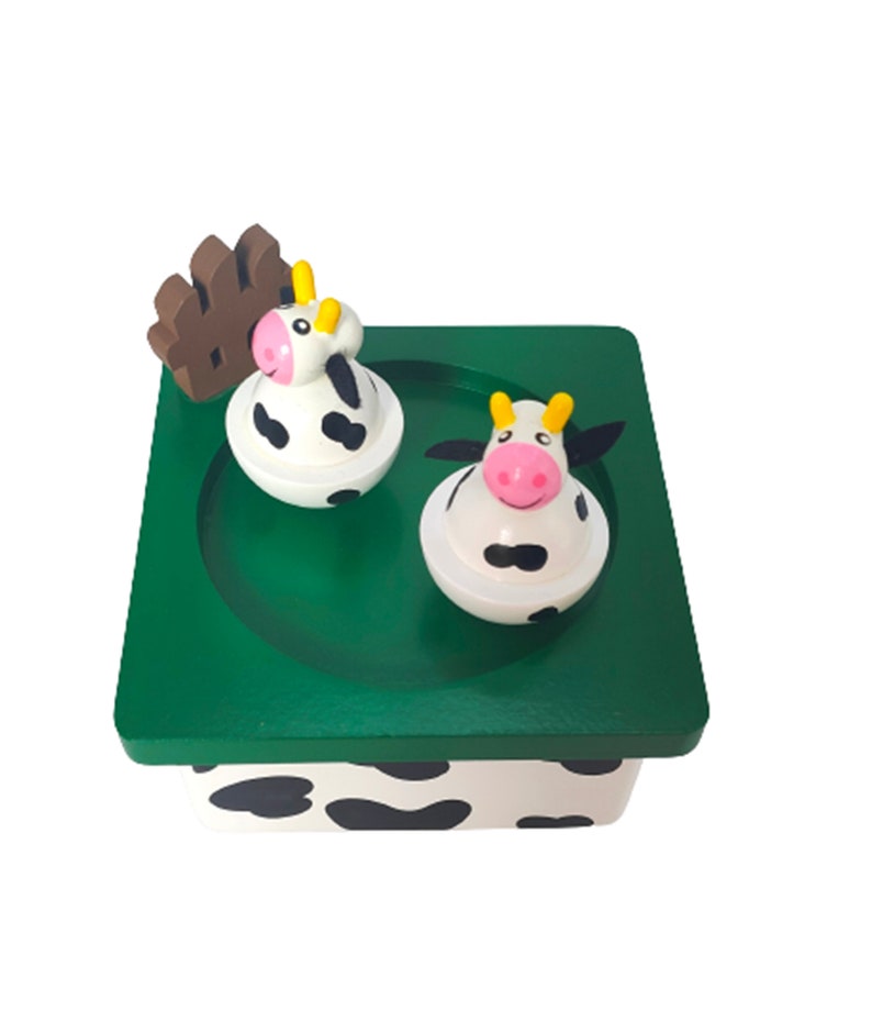 Rotate Carousel Animals Merry-go-round Wind-up Mechanical Music Box ...