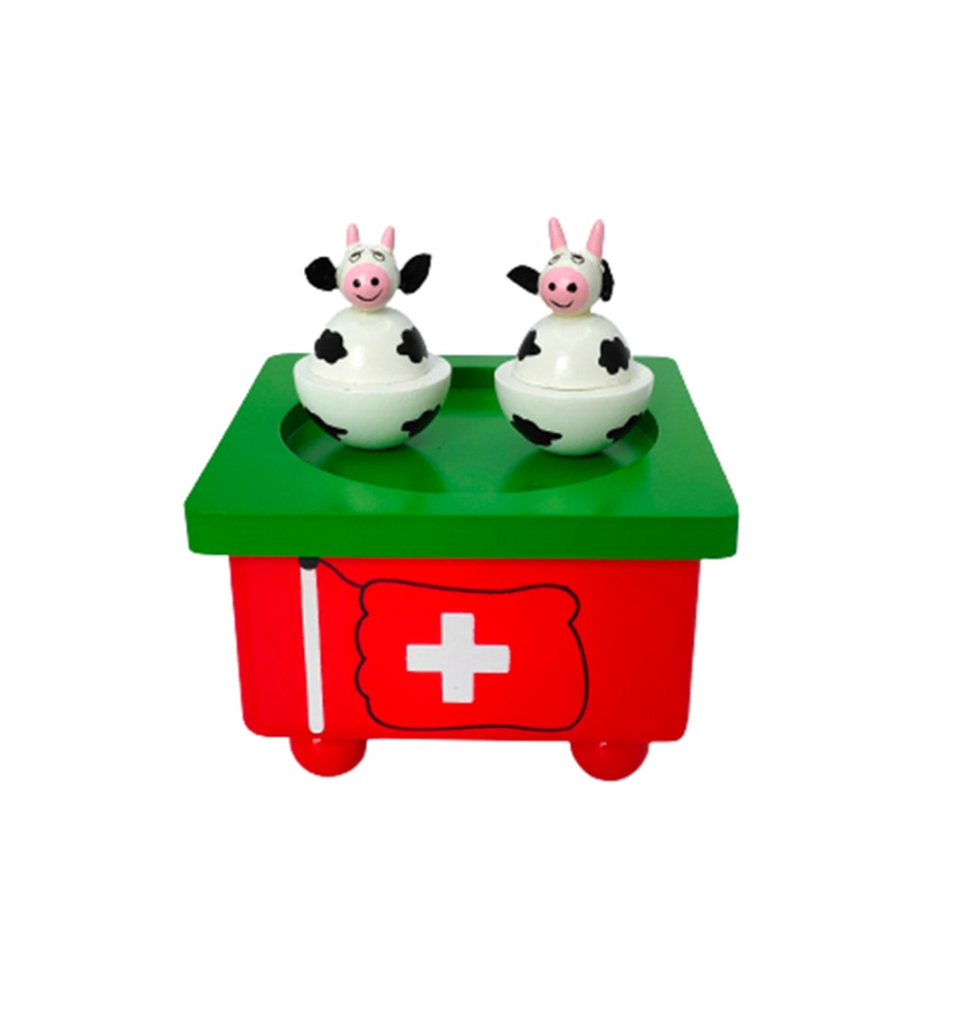 Rotate Carousel Animals Merry-go-round Wind-up Mechanical Music Box ...