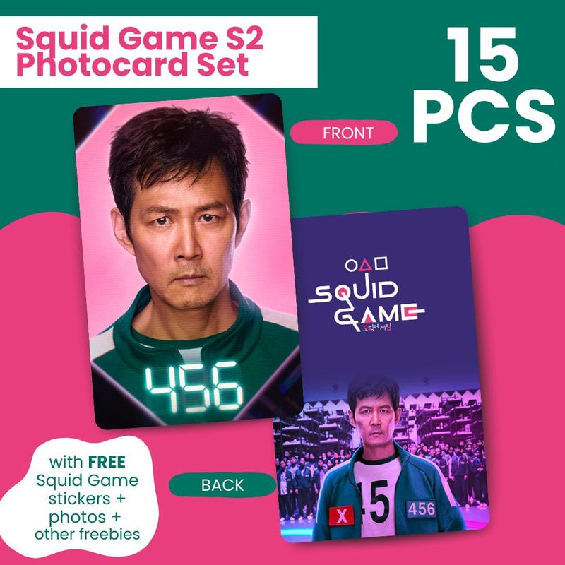 Squidgame Photocards - Etsy