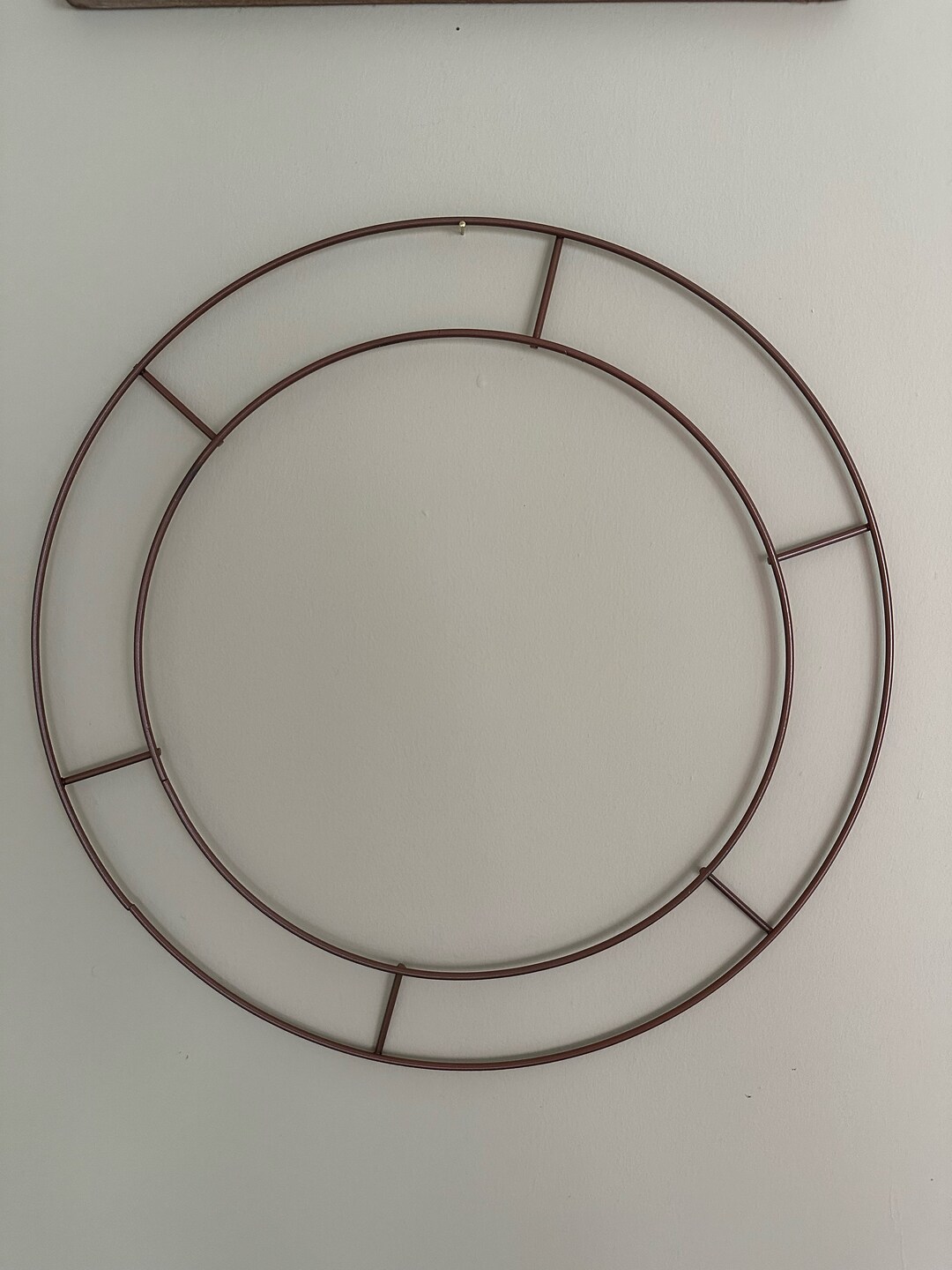 Metal Hoop for Wreath Making 40cm - Etsy UK