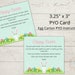 Printable Easter Paint Your Own Cookie Instructions, Egg Carton PYO ...