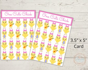 Printable Mini Cookie Card 3.5 X 5 Happy Easter - Etsy