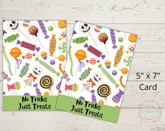 Printable Halloween Bag Topper 4x5 - Etsy