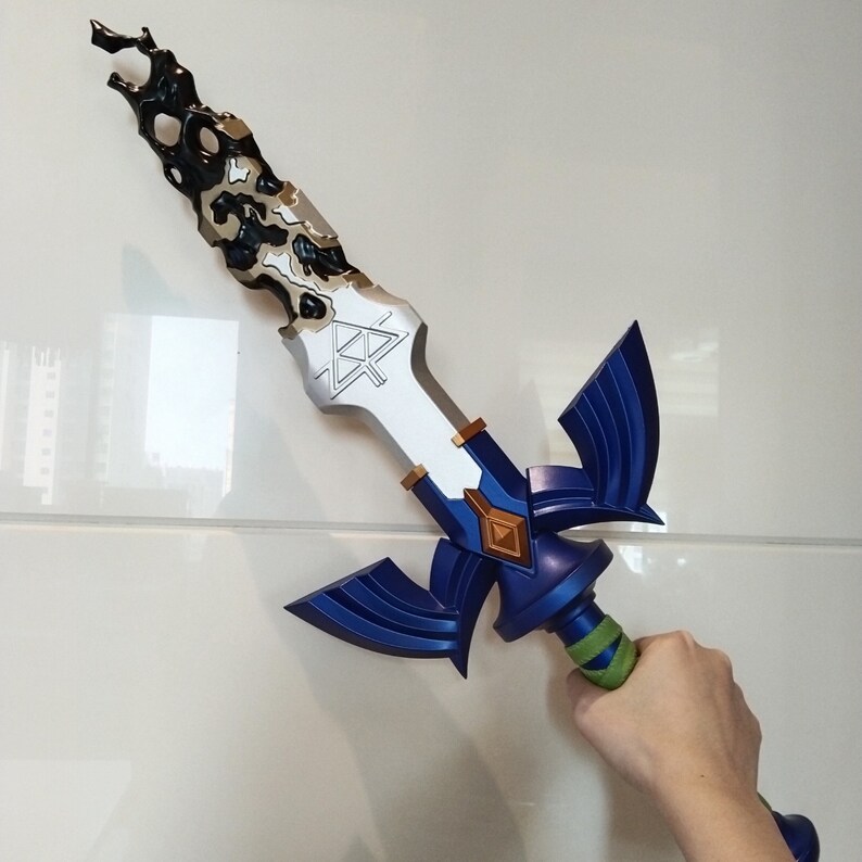 The Legend of Zelda Master Sword Metal Corrupted Master - Etsy