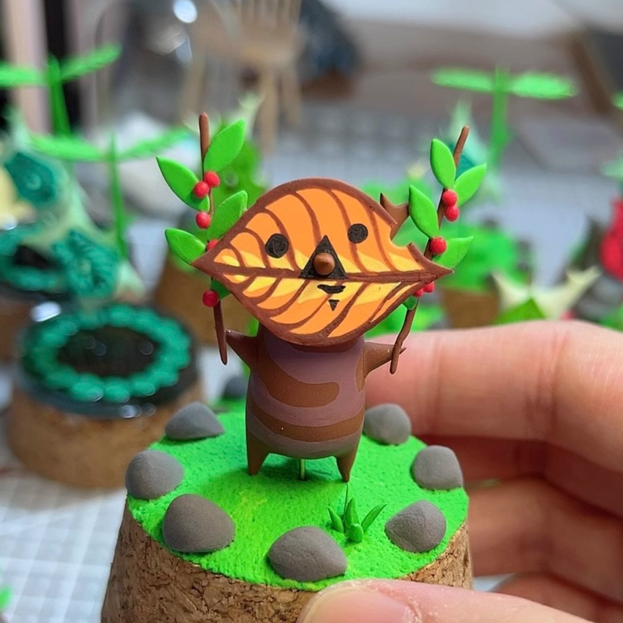 The Legend of Zelda Breath of the Wild Yahaha Korok Decoration ...