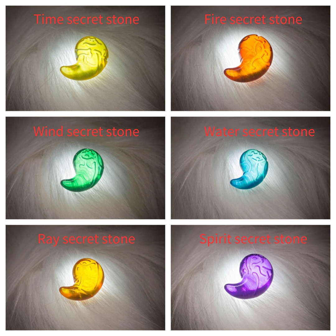 The Legend of Zelda Zonai Tears Secret Stones Pendant, Tears of the ...